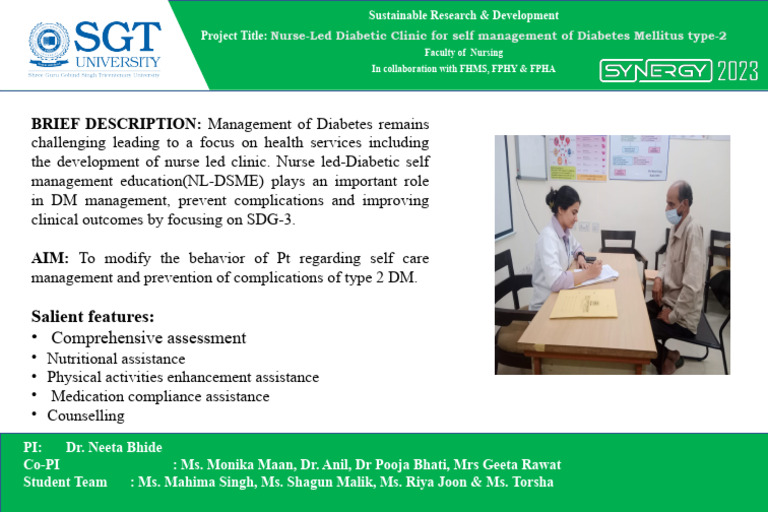 Nurse-Led Diabetes Management Clinic | PDF