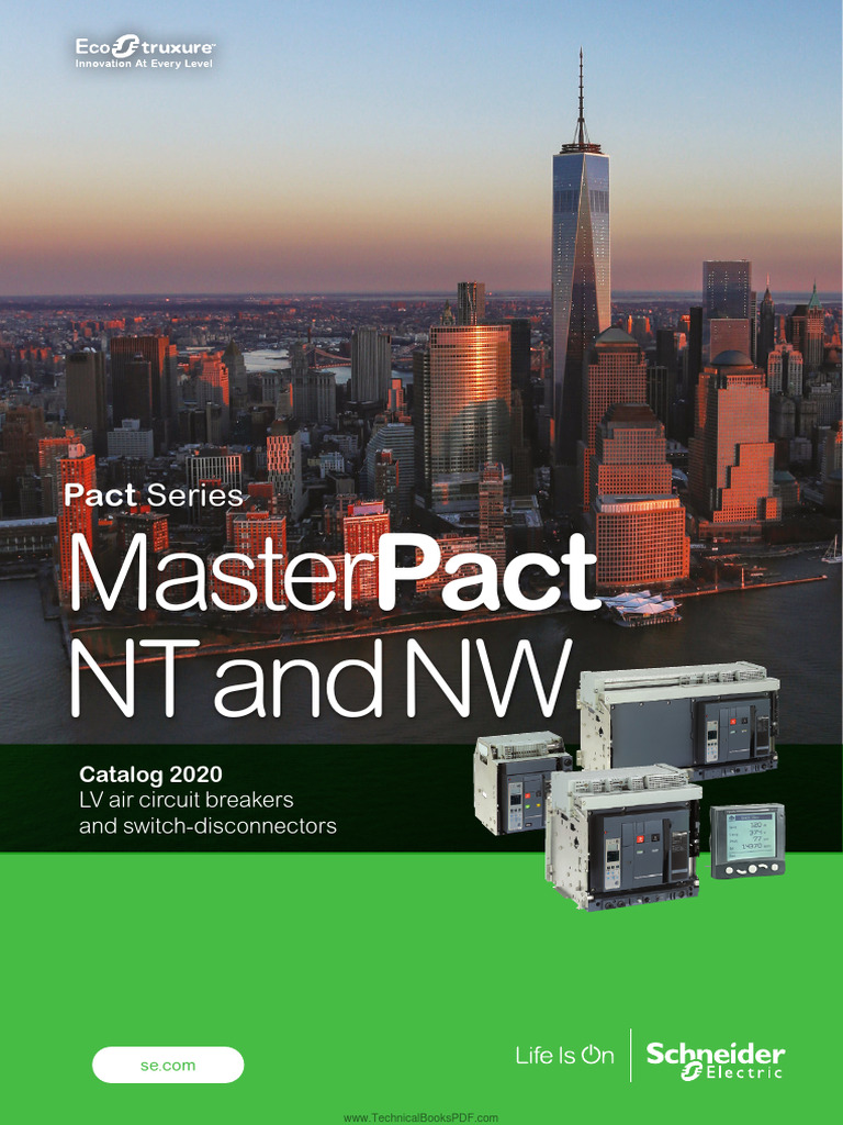MasterPact NT & NW LV Circuit Breakers | PDF | Electricity | Electrical ...