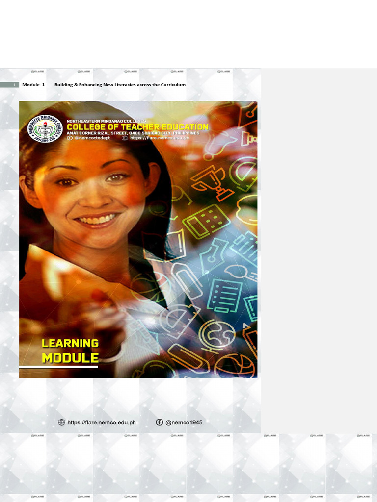 Prelim-Midterm Educ 9 - Revised | PDF | Literacy | Learning