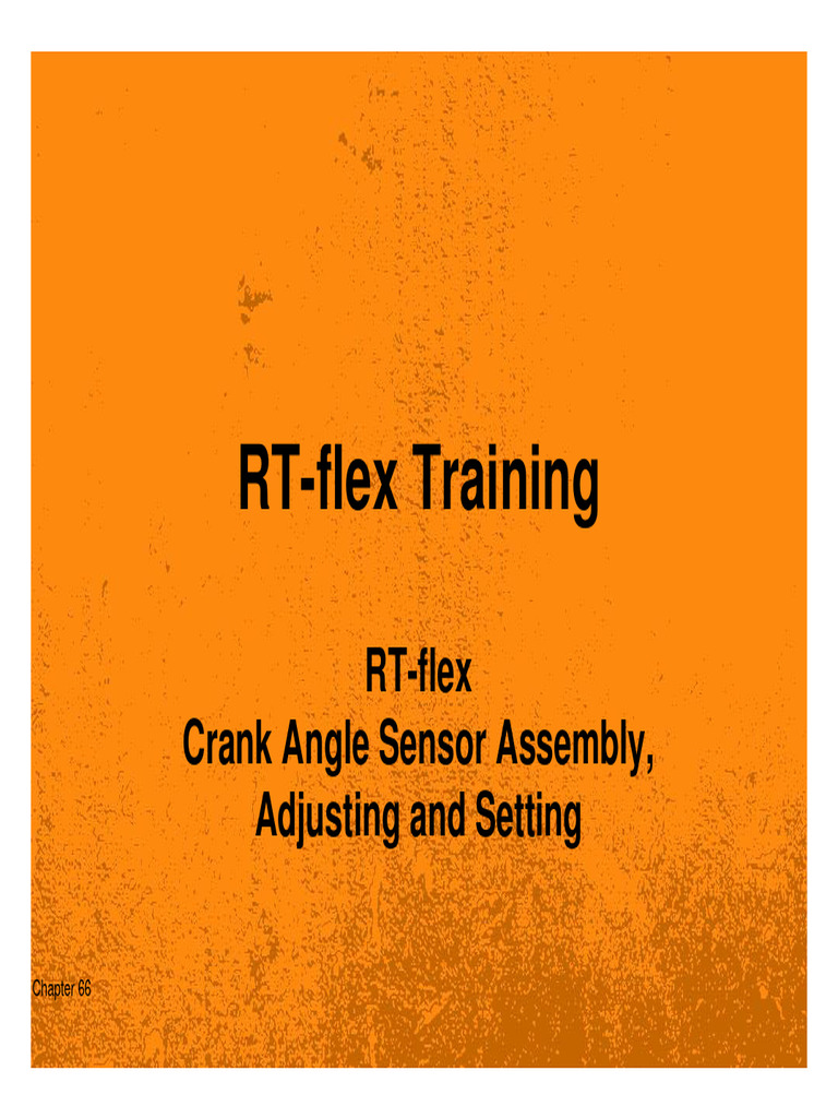 60_RT-flex_Crank Angle Sensor | PDF | Belt (Mechanical) | Gear