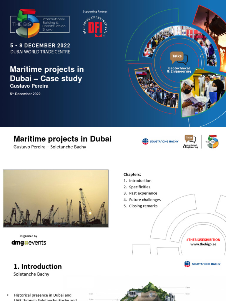Maritime Projects in Dubai - Case Study | Download Free PDF | Geotechnical Engineering | Earth ...