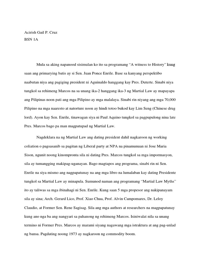 RPH Final Requirement | PDF