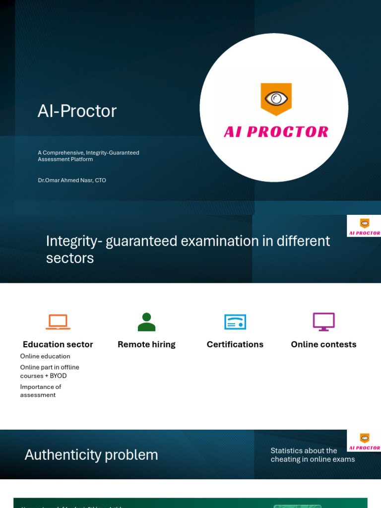 AI Proctor Proctoring Examination System | Download Free PDF | Mobile ...
