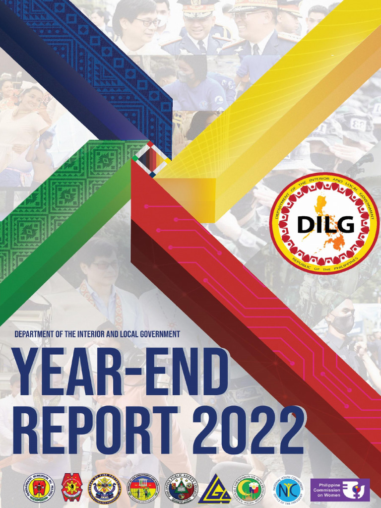 DILG 2022 Year-End Report Summary | PDF | Governance | Crimes