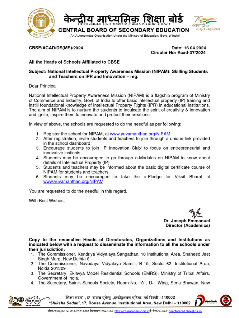 37 Circular 2024 Compressed | PDF | Intellectual Property