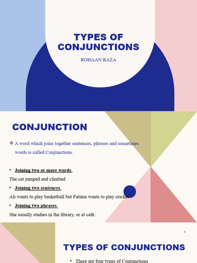 Types of Conjunctions Final | Download Free PDF | Linguistic Typology | Language Mechanics