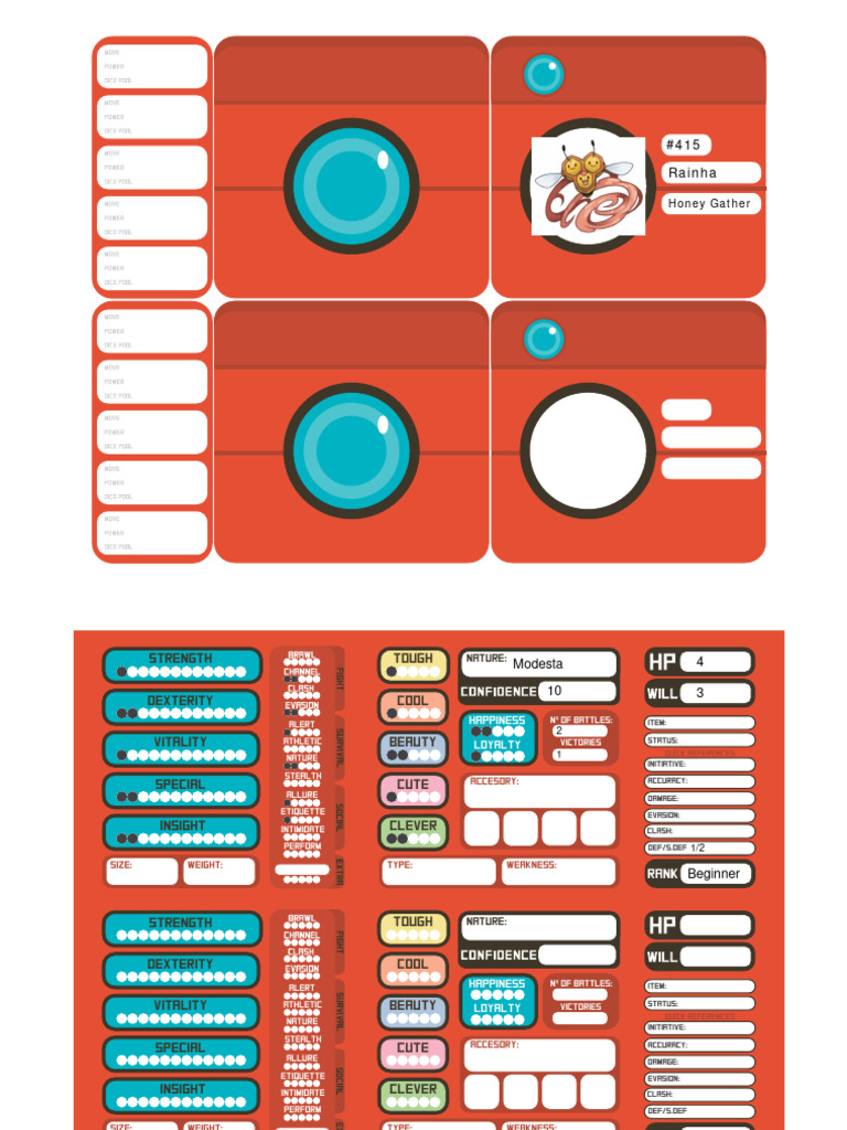 Ficha pokemon2 | PDF