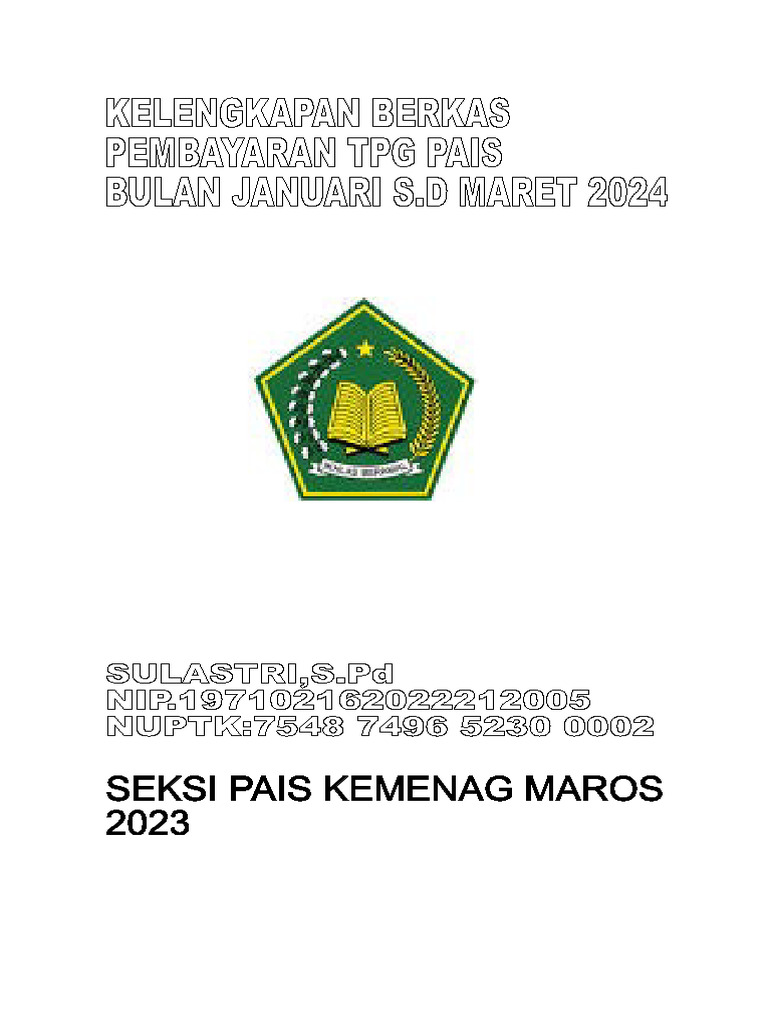 Sampul Berkas Penting | PDF