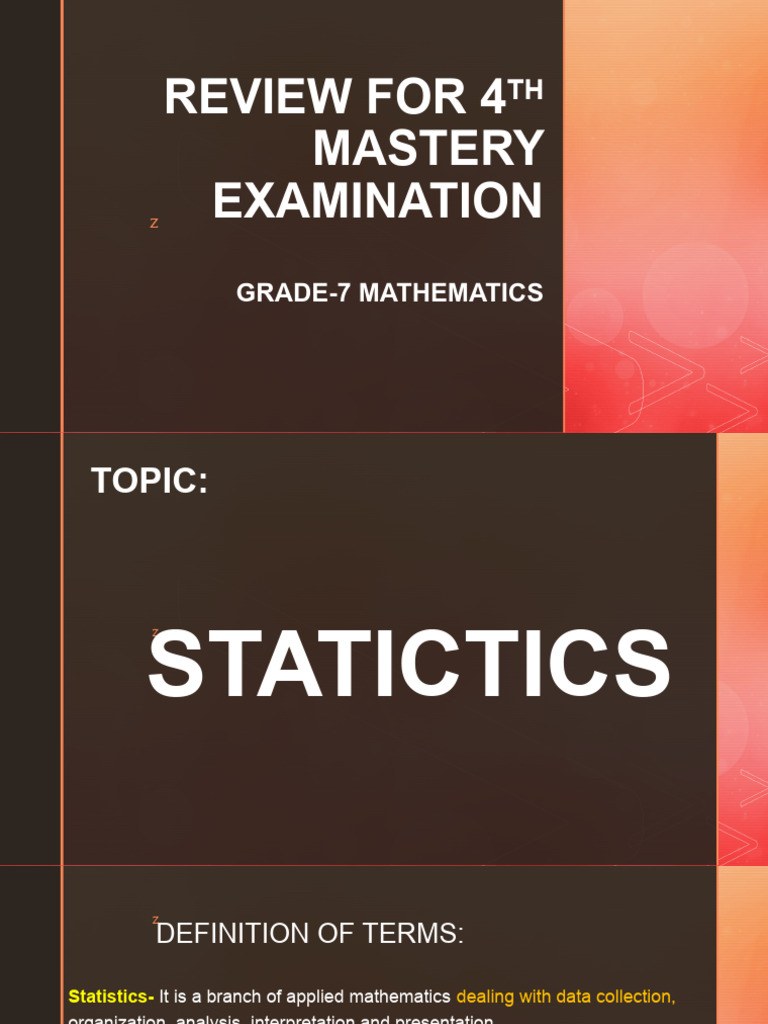 Review For Grade 7 Math | PDF | Set (Mathematics) | Rational Number