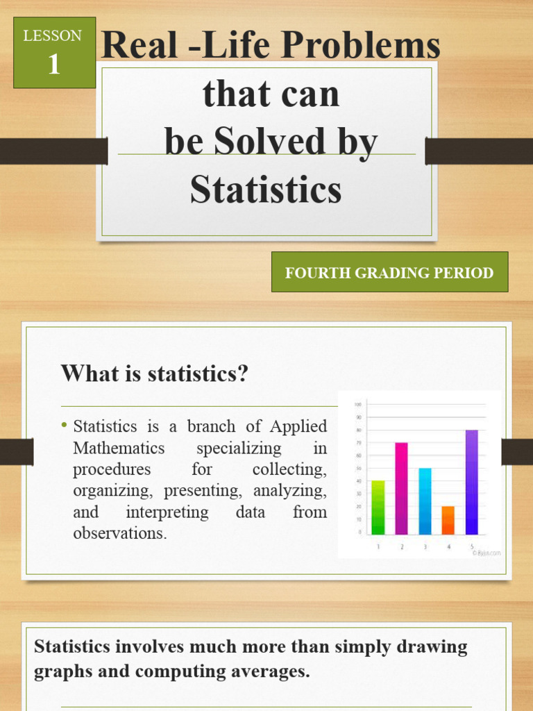 Real - Life Statistics | PDF | Statistics | Discrete Mathematics
