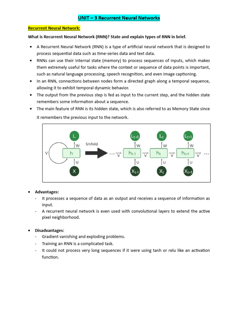 Unit 3 | PDF | Artificial Neural Network | Learning