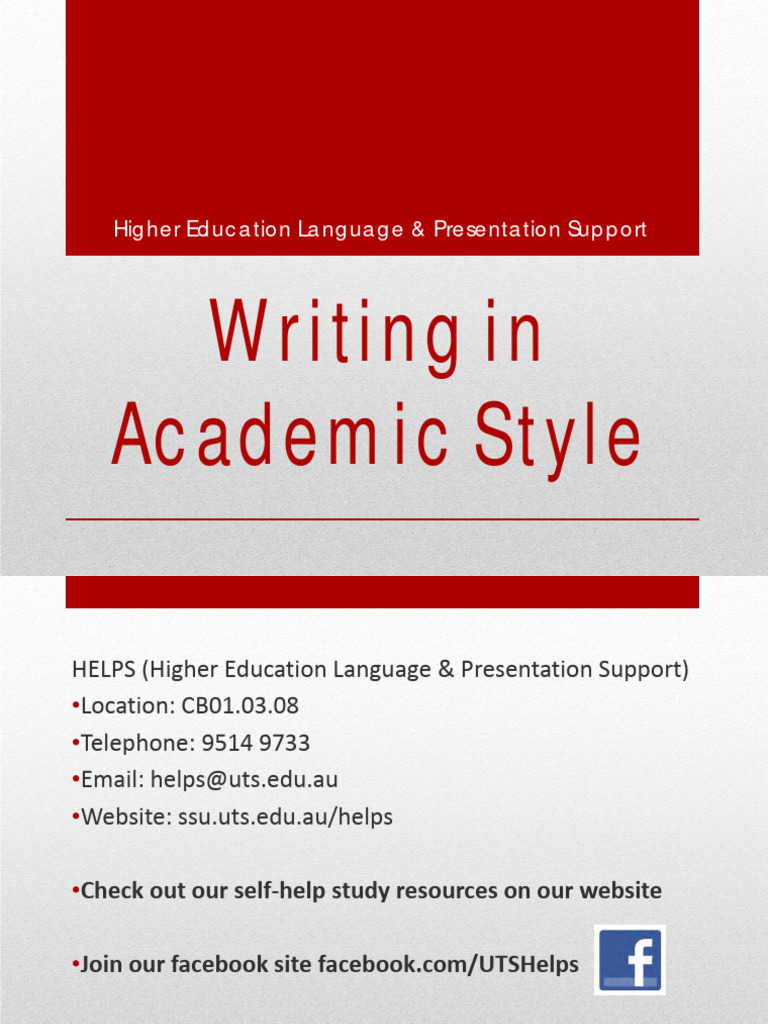 Writing in Academic Style WITH Exercises (Jonny) | PDF | Nursing ...