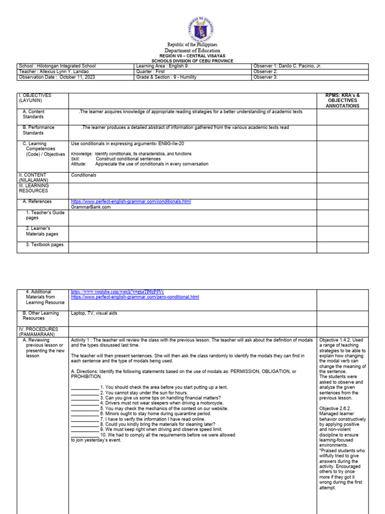 CO1 2023 | PDF | Learning | Argument