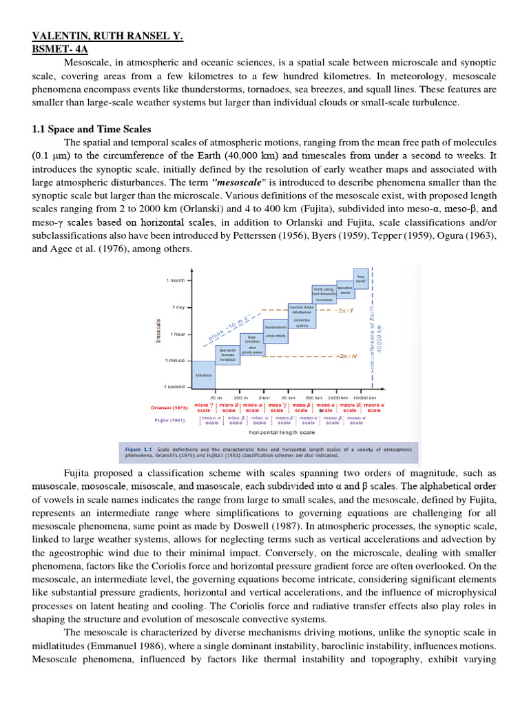What is the Mesoscale Meteorology | PDF | Atmospheric Sciences ...