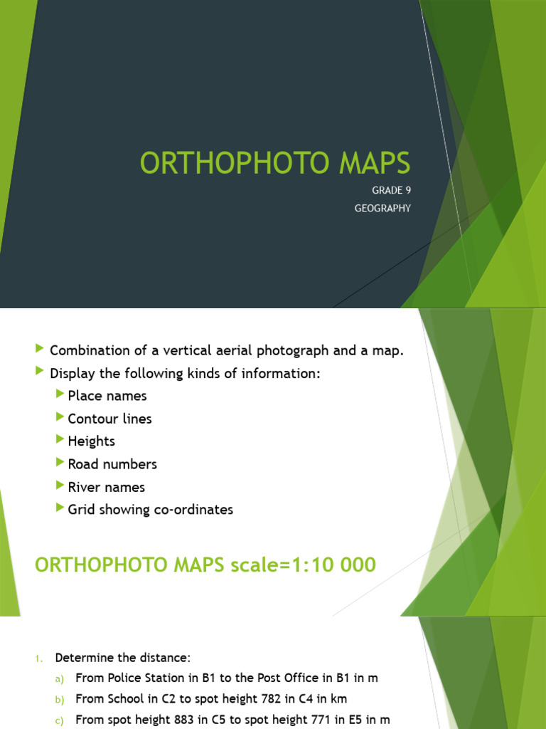 6.orthophoto Maps | PDF