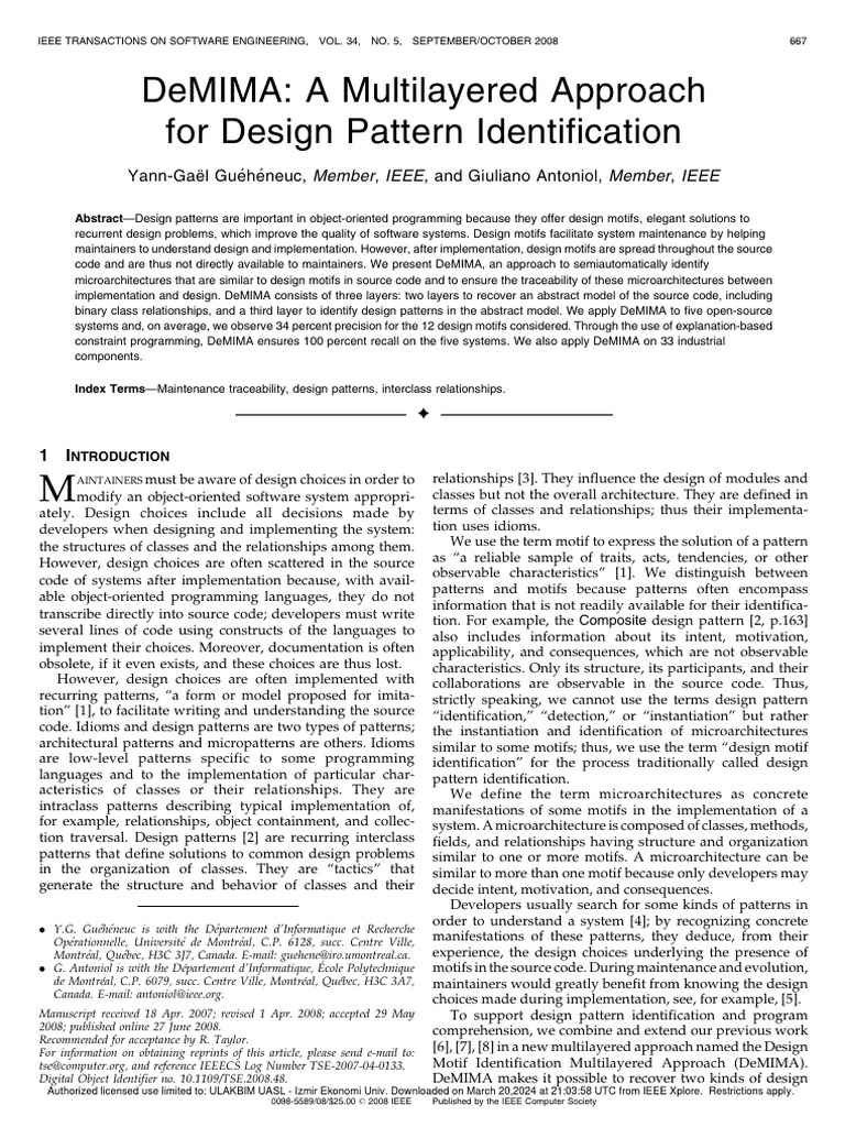 DeMIMA_A_Multilayered_Approach_for_Design_Pattern_Identification | PDF ... DeMIMA_A_Multilayered_Approach_for_Design_Pattern_Identification | PDF ...