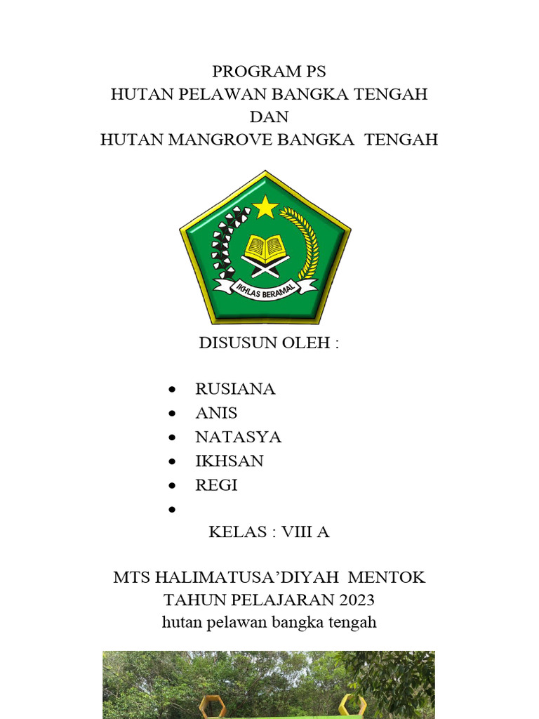 Hutan Pelawan: Keberagaman Alam Bangka | PDF | Griya & Taman