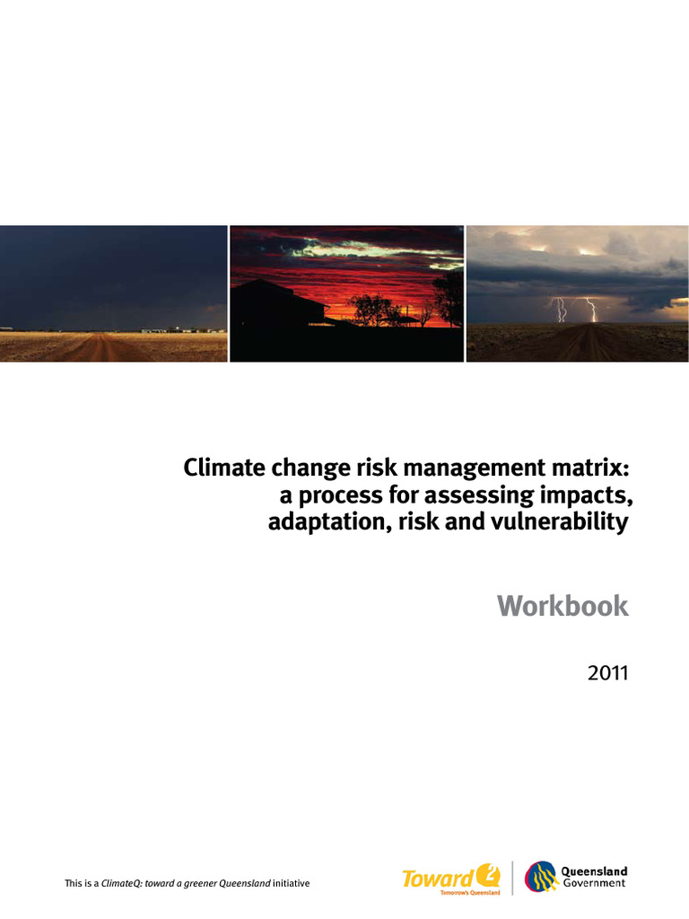 climatematrixworkbook | PDF | Risk | Climate Change Mitigation