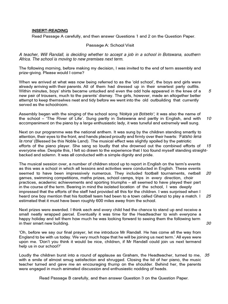 Modal Paper2 - Reading Comprehension | PDF | Dogs