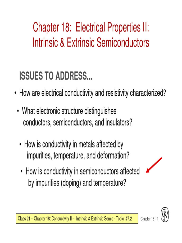 Intrinsic Extrinsic Semiconductors | PDF | Semiconductors | P–N Junction