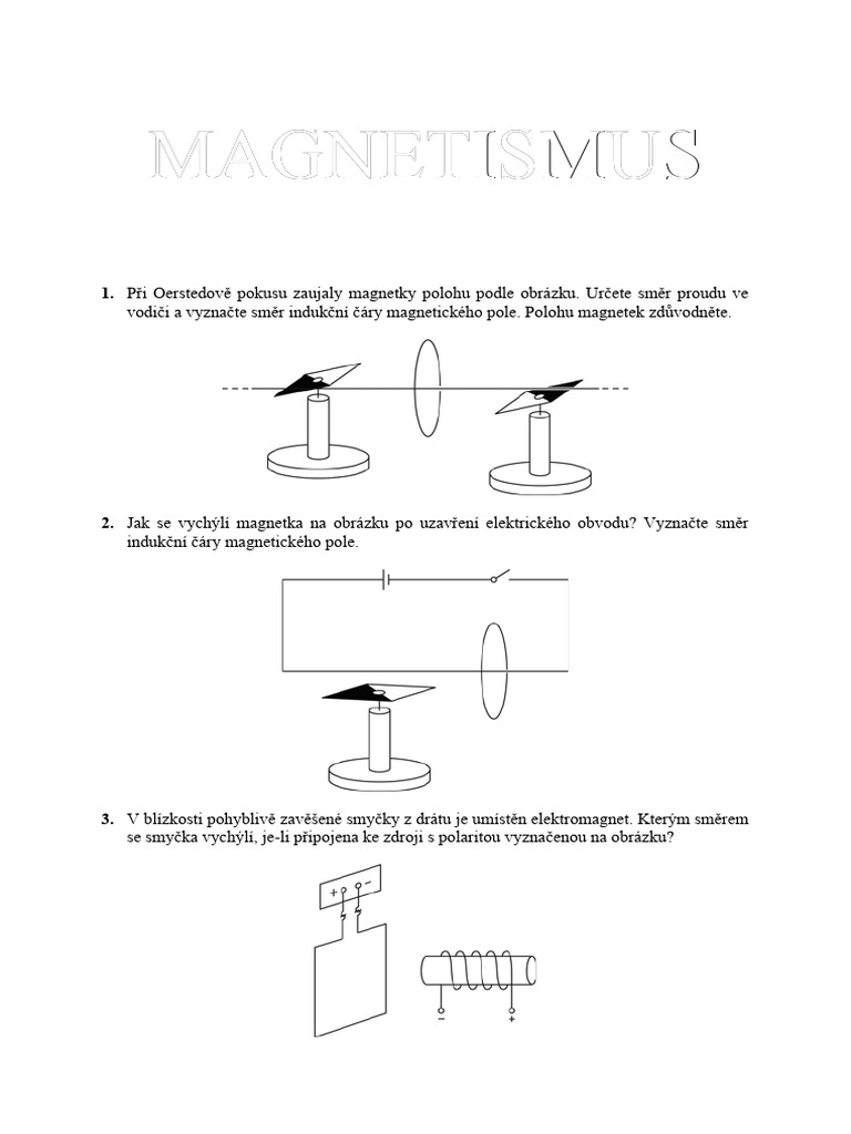 Magnetismus Zadani | PDF