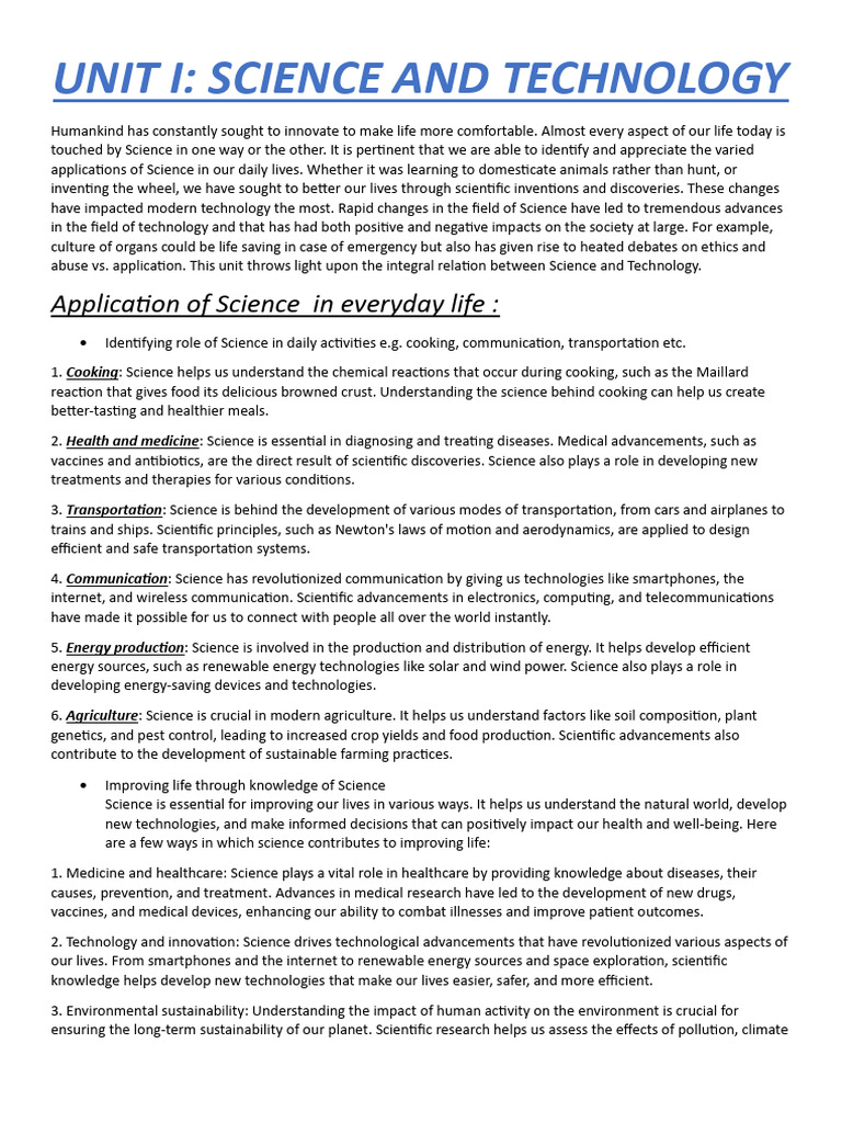 GST Study Material | PDF | Nanotechnology | Biotechnology