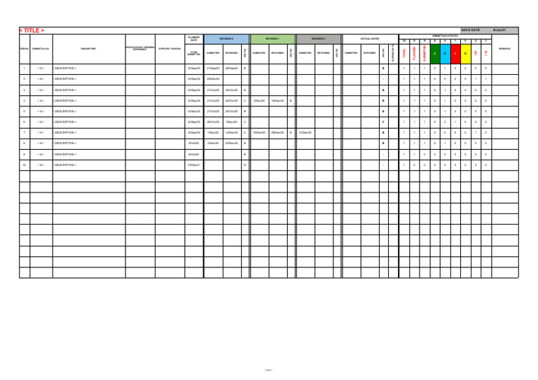 Engineering Logs- Format | PDF