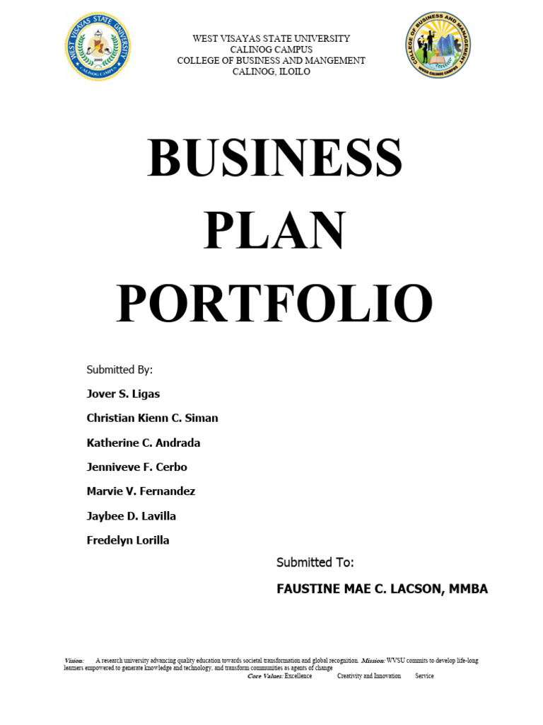 Business Plan Portfolio 2021 2022 | Download Free PDF | Innovation ...