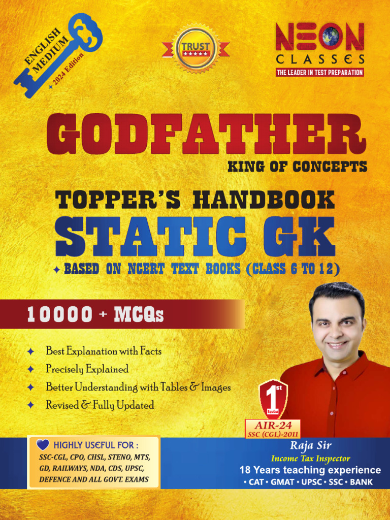 Static GK Book English Medium High Quality | PDF
