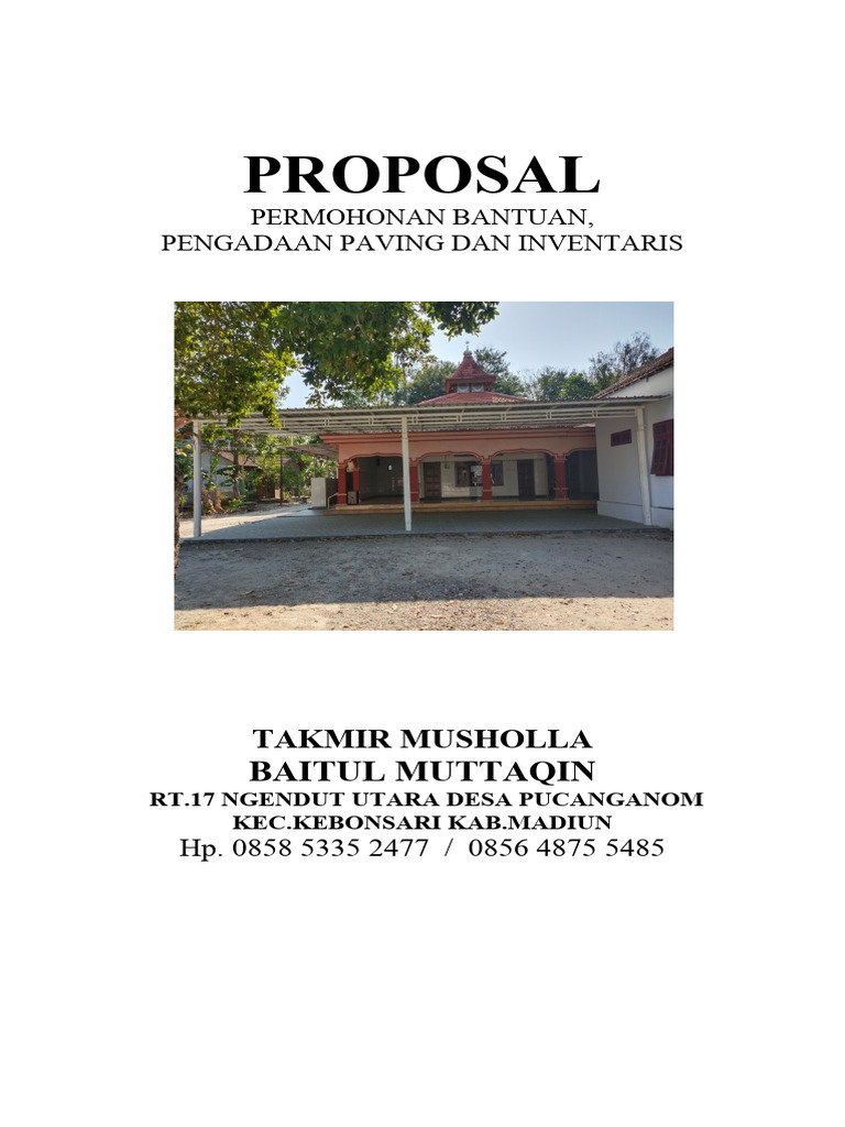 Mushollah Baitul Muttaqin | PDF