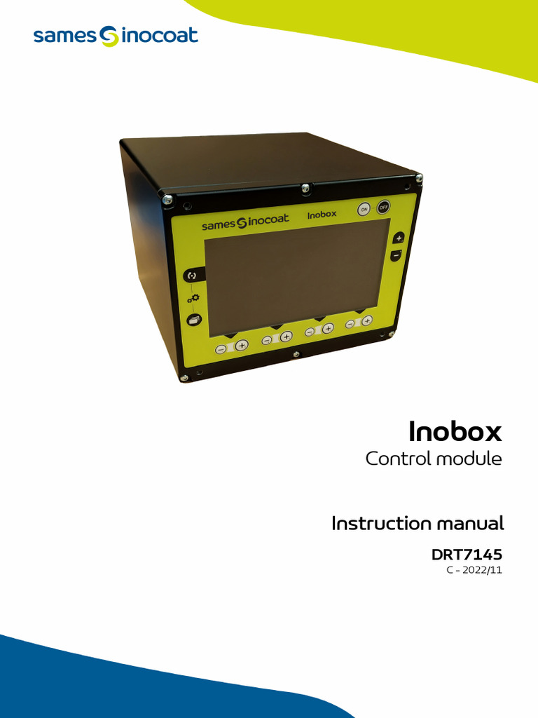 Inobox Control Module Instructions Manual Sames Kremlin 7145 Uk | PDF ...