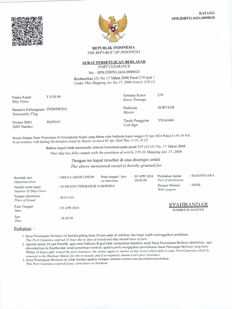 SPB Tb. Tob 08 Bg. Manna Line 809 | PDF