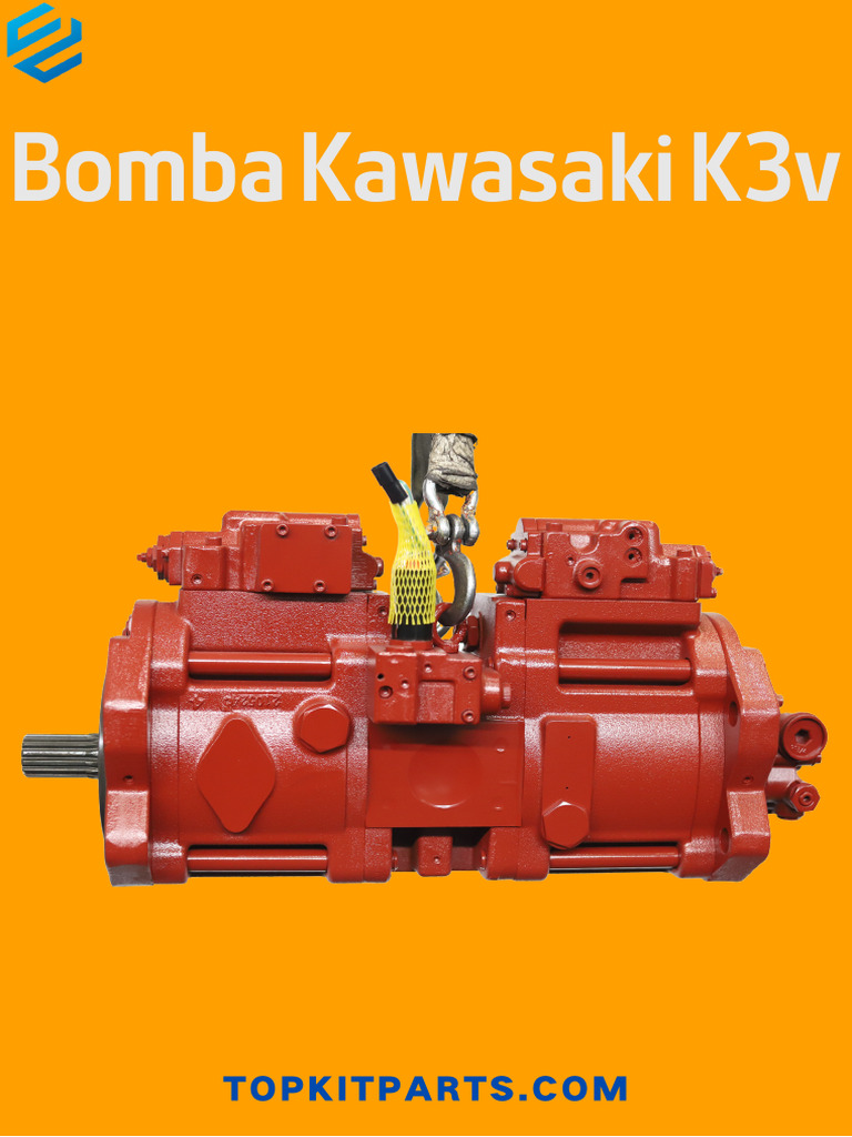 Bomba Kawasaki K3v Spanish | PDF | Bomba | Filtración
