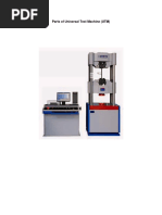 Chapter 7 Familiarization of With The Parts and Functions of Universal ...