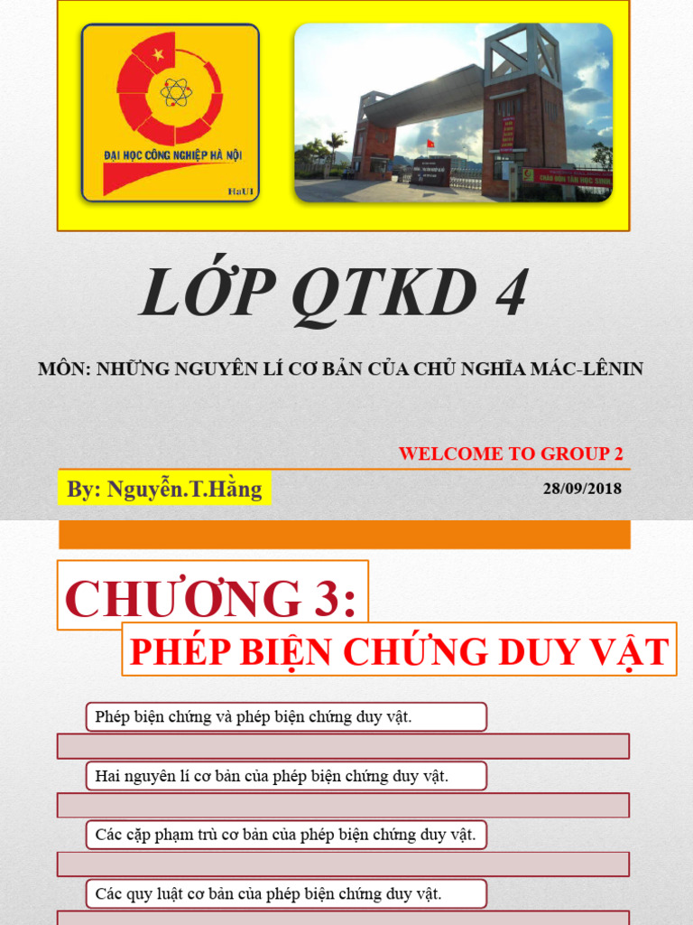 Quy Luat Phu Dinh Cua Phu Dinh | PDF