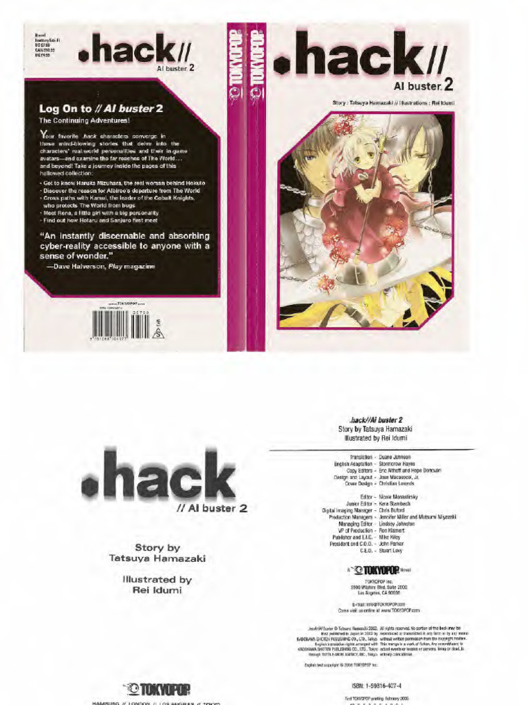 Hack AI Buster - Volume 02 [Tokyopop][Scans]_text | PDF