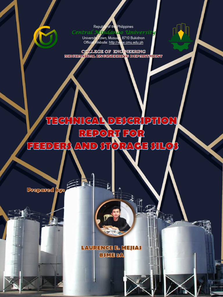 LAURENCE MEJIAS - ME 64 (FEEDERS AND STORAGE SILOS) - Plate 5, 2nd Sem 2023-24 | PDF | Belt ...