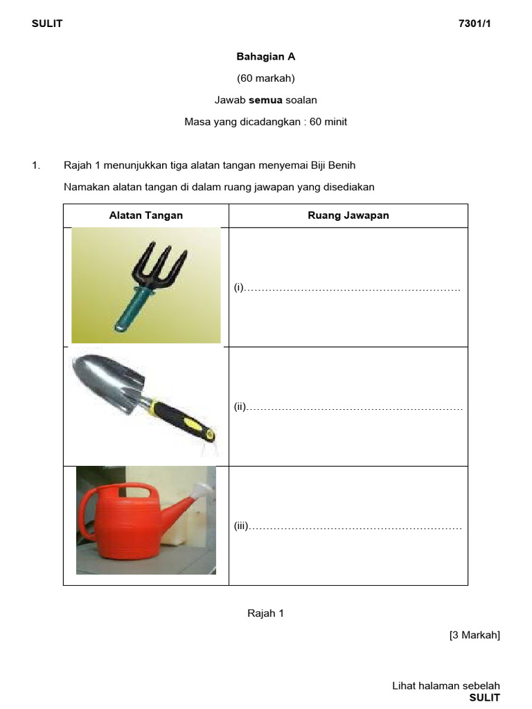 Set Soalan MODUL 2 KSSM MPV LN Ting 4 | PDF