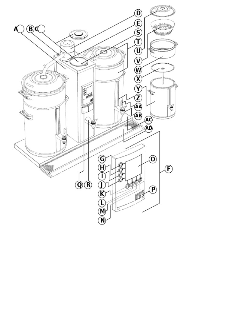 User Manual Bravilor Bonamat B10 HW (English - 60 Pages) | PDF