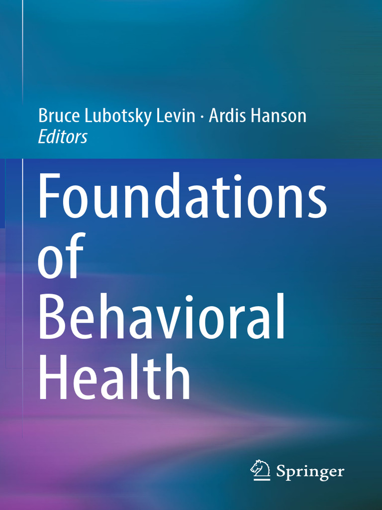 Foundations of Behavioral Health | PDF | Mental Health | Mental Disorder