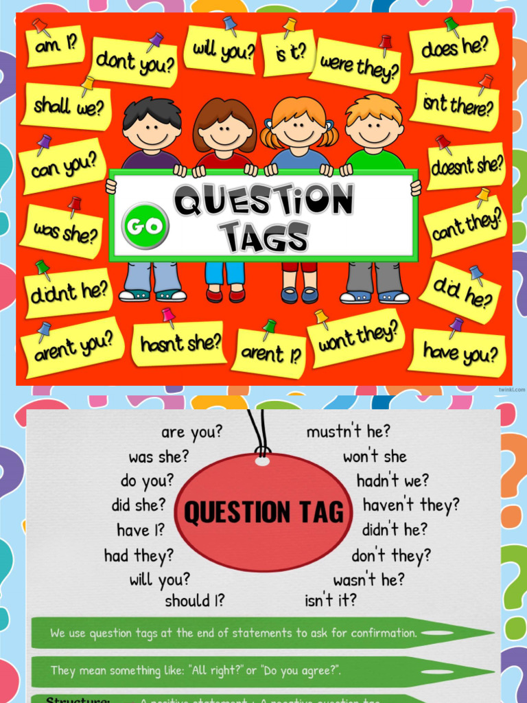 Question_tags__2_ | PDF | Verb | English Language