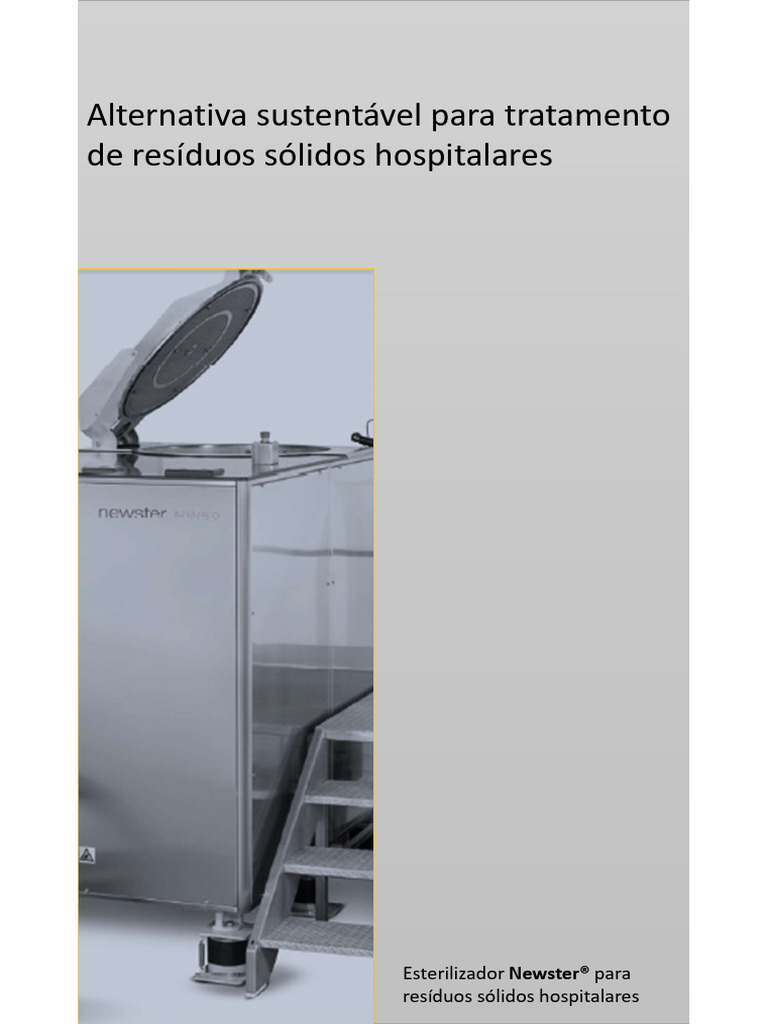 Apresentação Newster - Esterilizador para Resíduos Sólidos Hospitalares ...