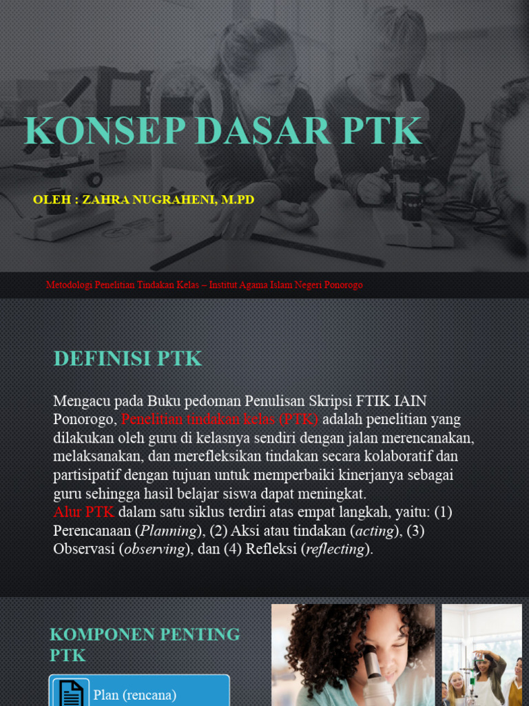 Pert 2. Konsep PTK | PDF