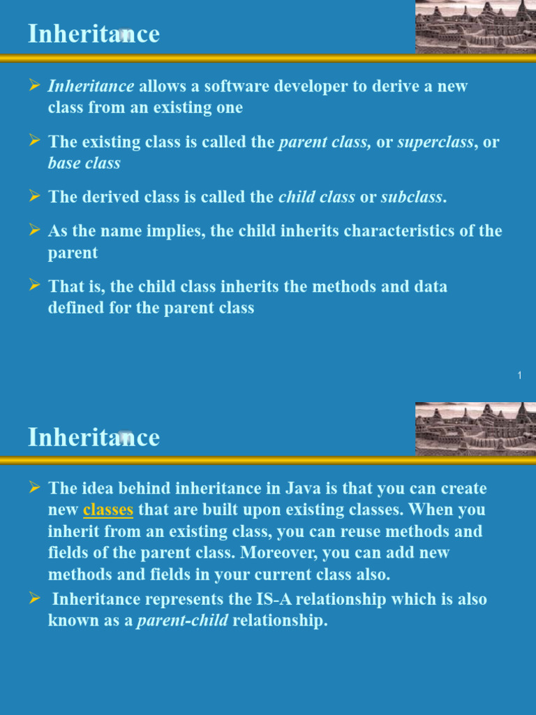 Inheritance | Download Free PDF | Inheritance (Object Oriented Programming) | Class (Computer ...