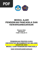 Modul Ajar Pendidikan Pancasila Kelas 6 Mengenal Norma, Hak, Dan Kewajiban | PDF
