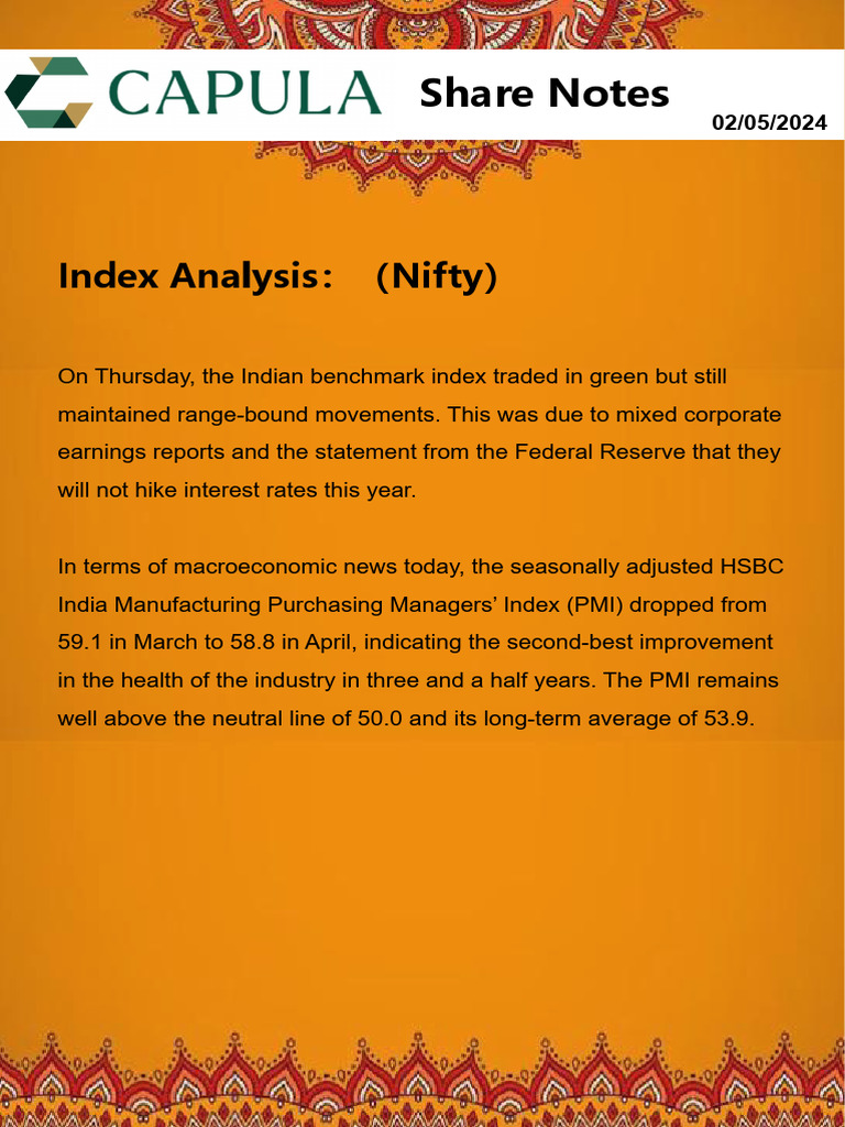 Share Notes 02052024 | PDF | Stocks | Market Liquidity