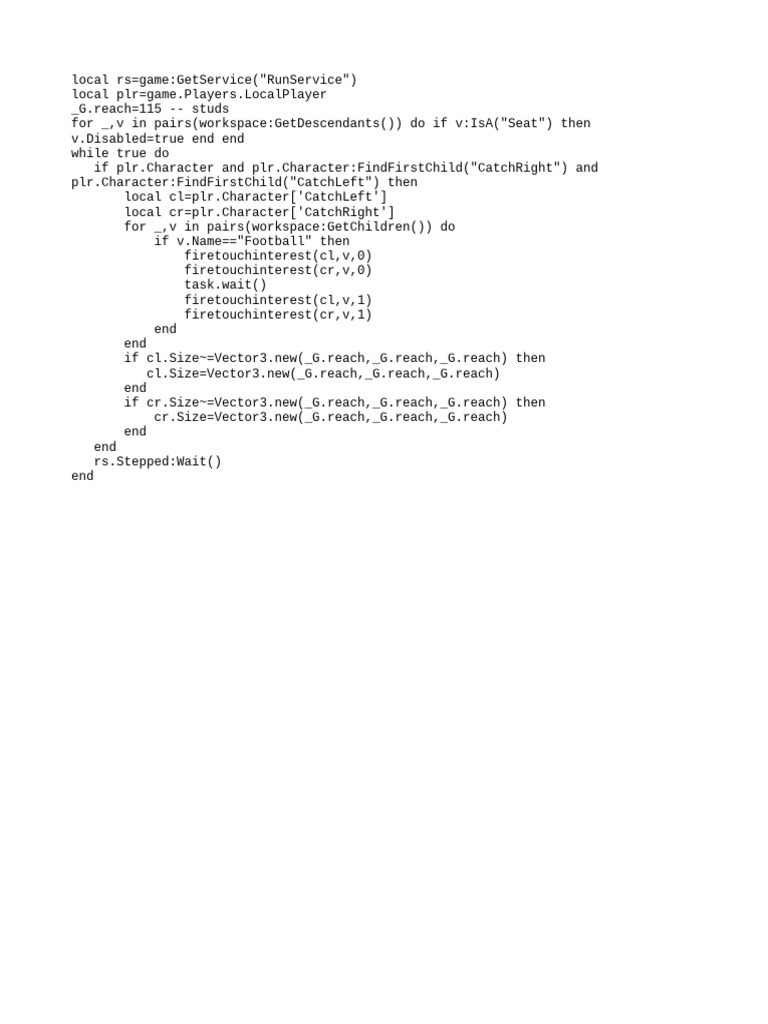 FF2 Reach Script for Roblox | PDF