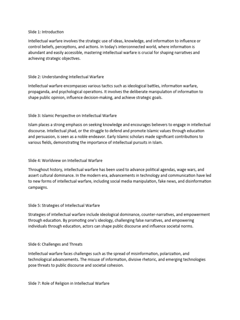 Presentation Material | PDF | Interfaith Dialogue | Knowledge