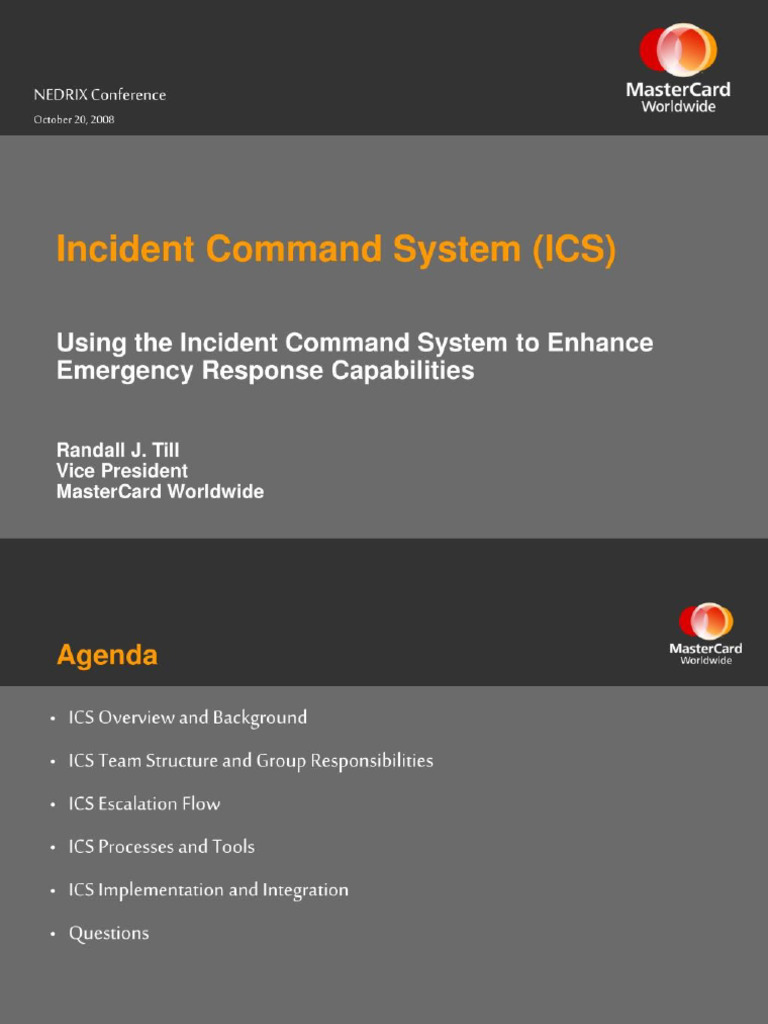 ICS - 1 | PDF