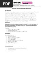 IV Cannulation Checklist | PDF | Science & Mathematics